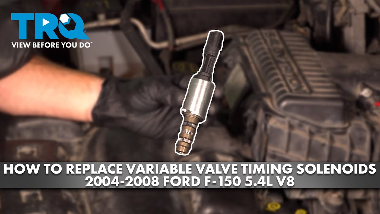 How to replace Variable Valve Timing Solenoids 2004-2008 Ford F-150 54L V8 | 1A Auto
