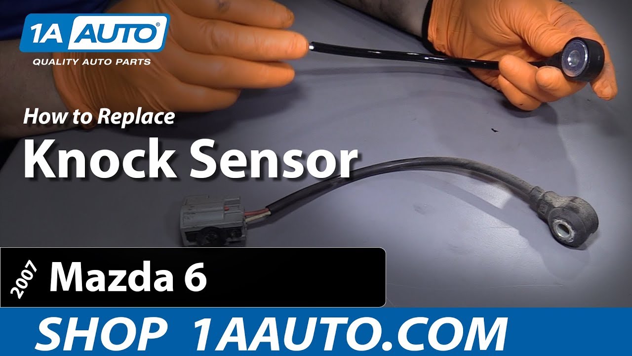 How to Replace Knock Sensor on a 2003-08 Mazda 6 L4 2-3L Excluding ...