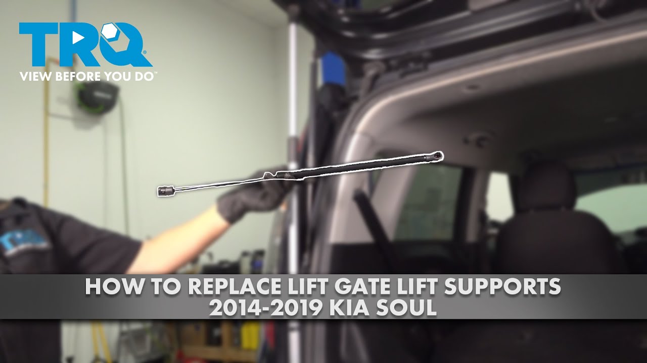 How to Replace Lift Gate Lift Supports 2014-2019 Kia Soul | 1A Auto