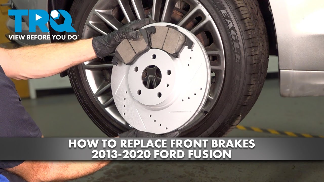 How to Replace Front Brakes 2013-2020 Ford Fusion | 1A Auto
