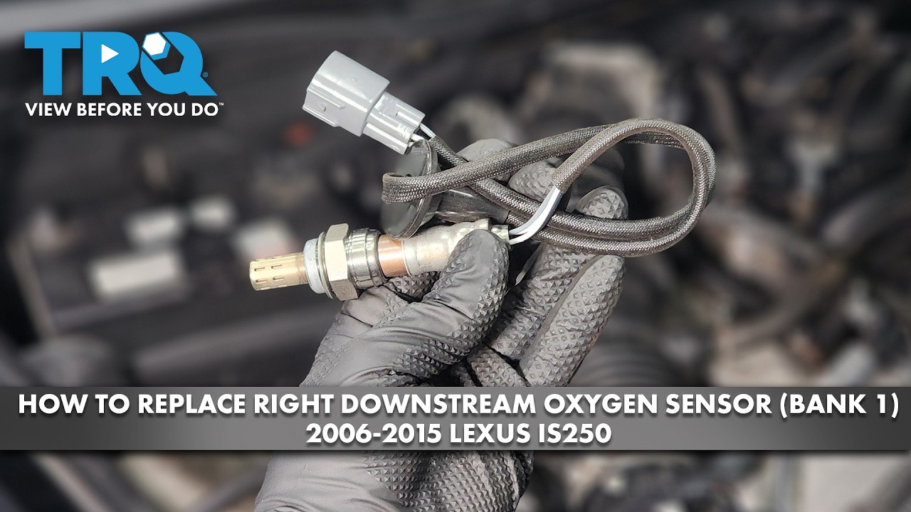 How to Replace Right Downstream Oxygen Sensor Bank 1 2006-2015 Lexus ...