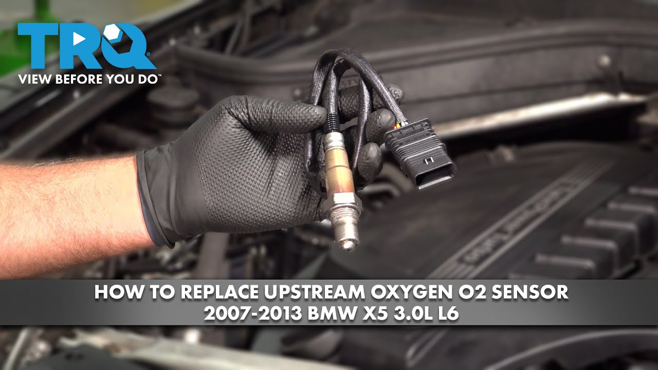How to Replace Upstream O2 Oxygen Sensor 2007-2013 BMW X5 30L L6 | 1A Auto
