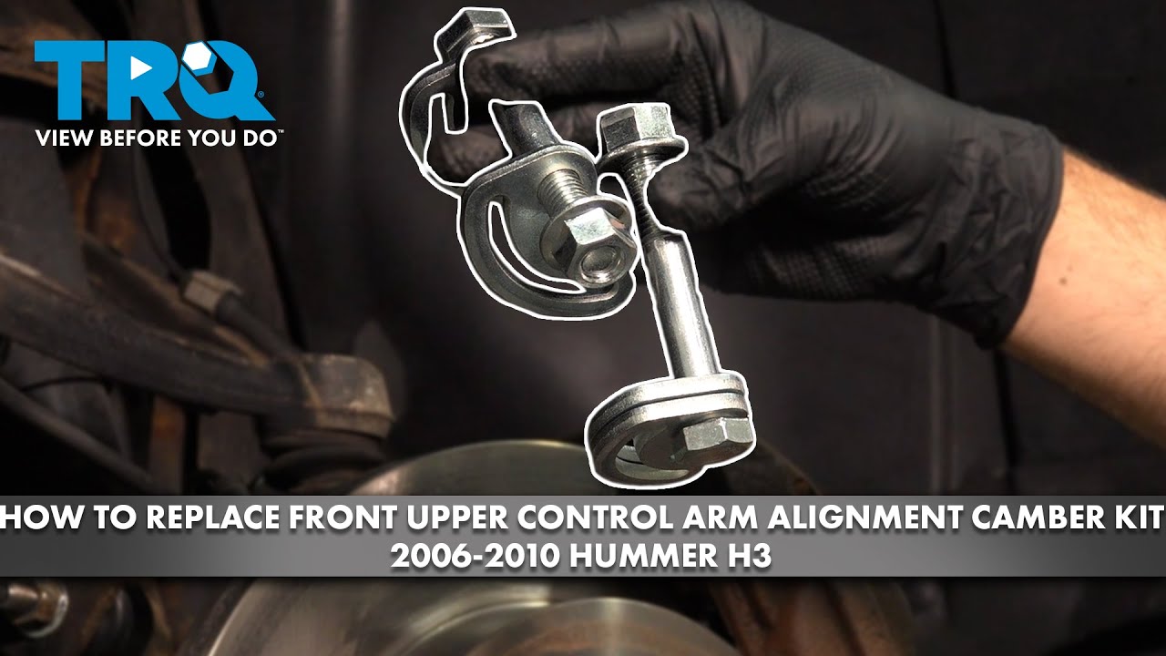 How to Replace Front Upper Control Arm Alignment Camber Kit 2006-2010 ...