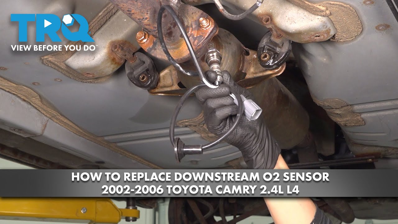 How to Replace Downstream O2 Sensor 2002-2006 Toyota Camry 24L L4 | 1A Auto