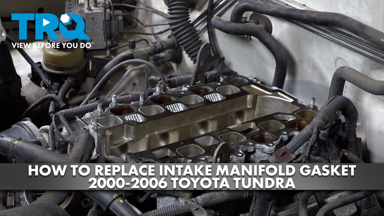 How to Replace Intake Manifold Gasket 2000-2006 Toyota Tundra | 1A Auto