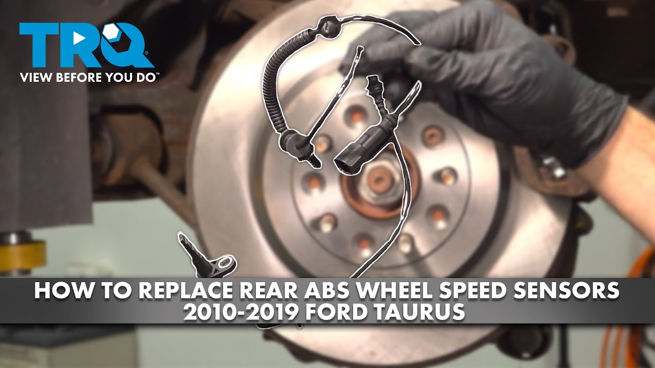 How to Replace Rear ABS Wheel Speed Sensors 2010-2019 Ford Taurus | 1A Auto