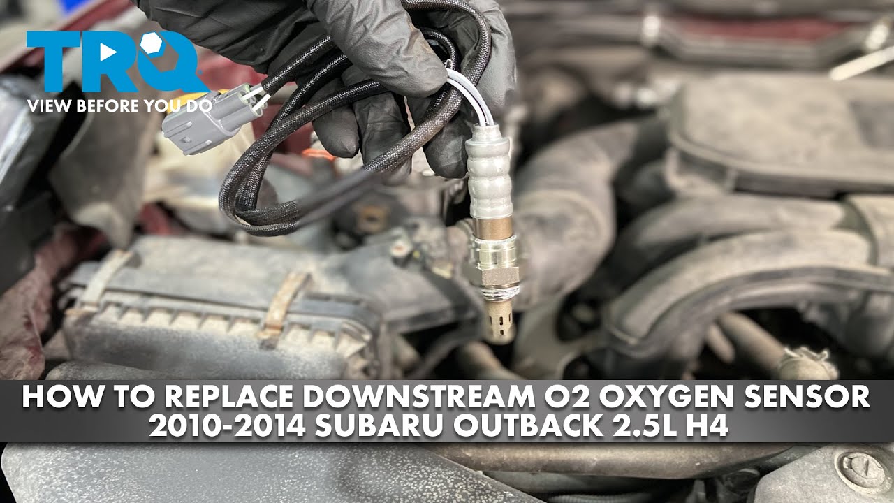 How to Replace Downstream O2 Oxygen Sensor 2010-2014 Subaru Outback 25L ...