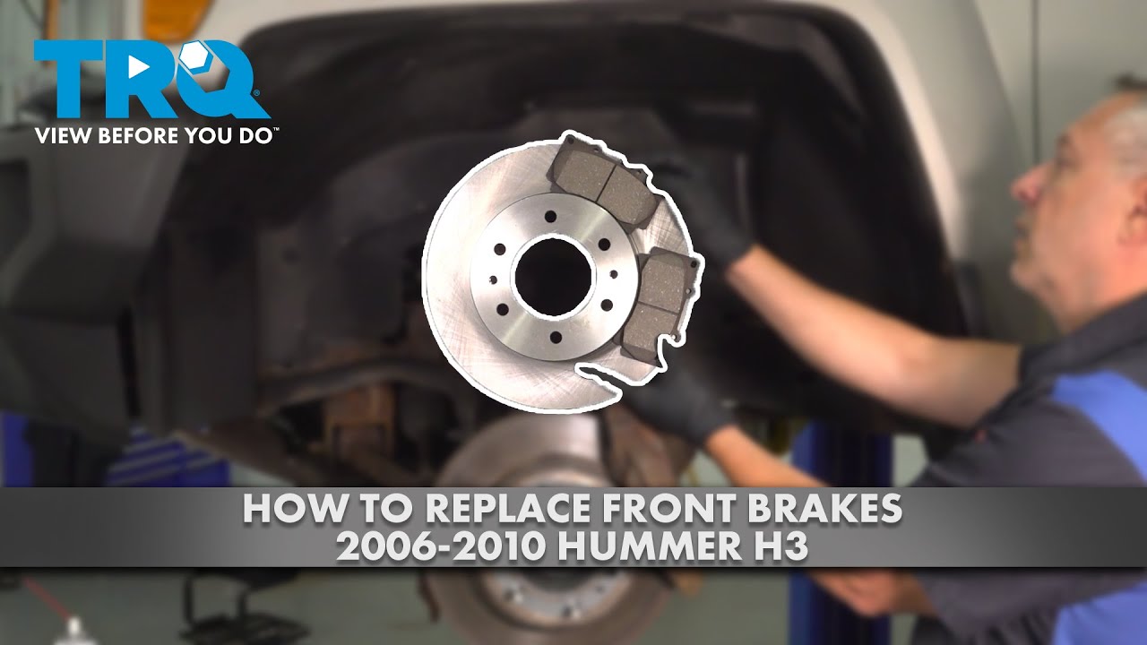 How to Replace Front Brakes 2006-2010 Hummer H3 | 1A Auto
