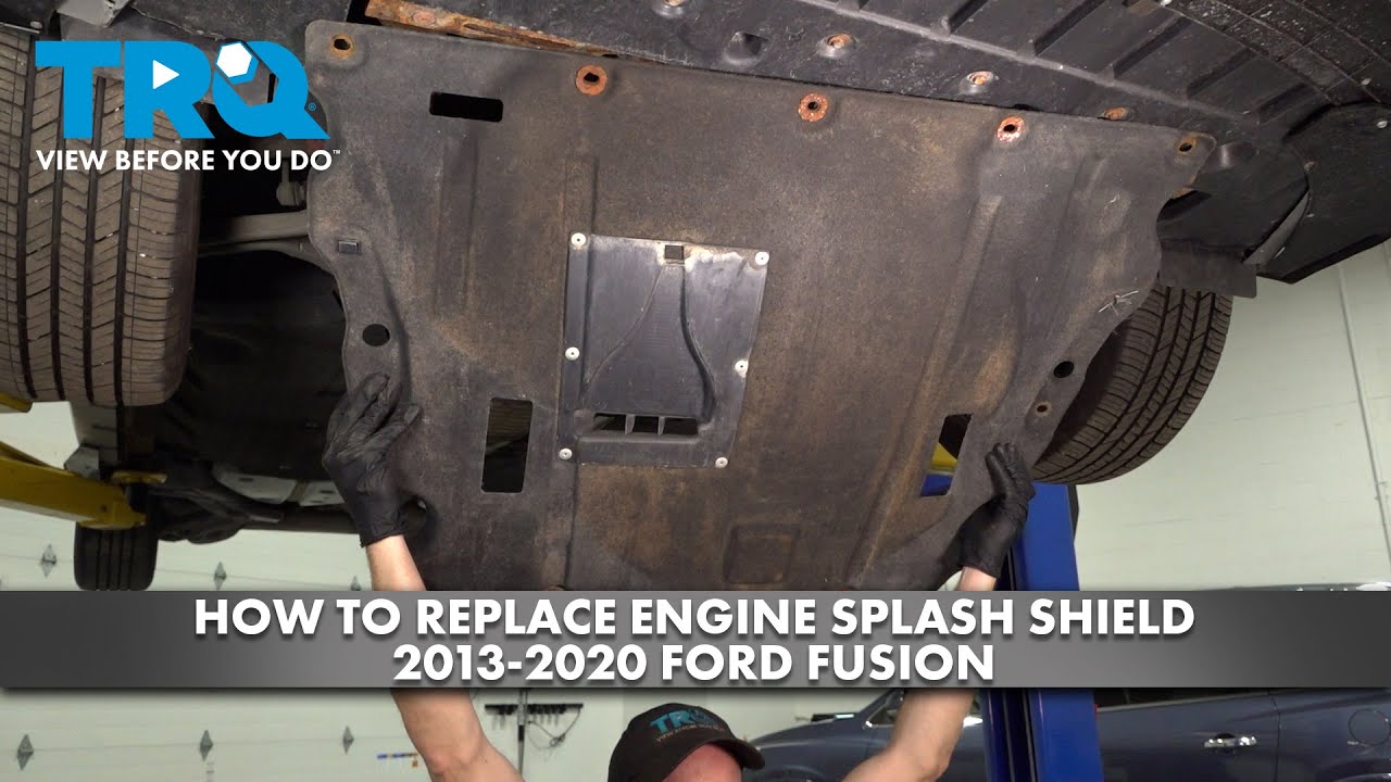 How to Replace Engine Splash Shield 2013-2020 Ford Fusion | 1A Auto