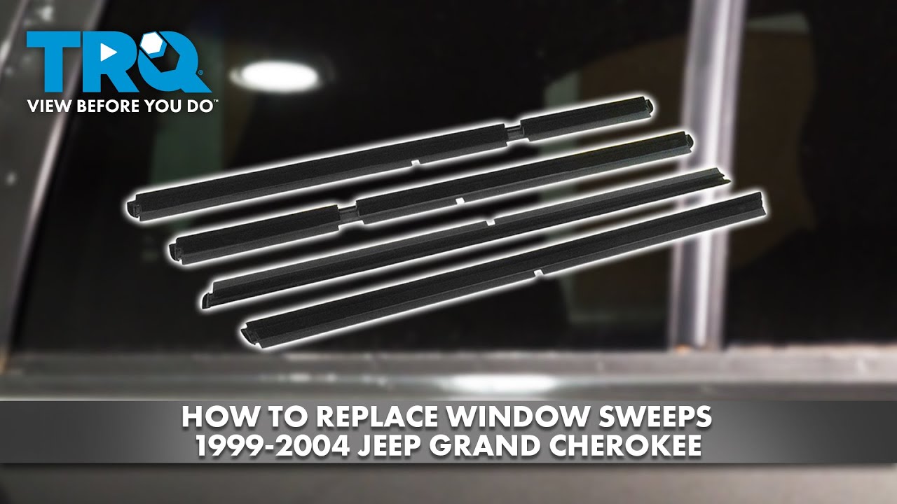 How to Replace Window Sweeps 1999-2004 Jeep Grand Cherokee | 1A Auto