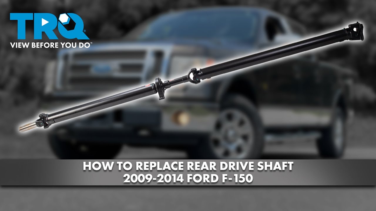 How to Replace Rear Drive Shaft 2009-2014 Ford F-150 | 1A Auto