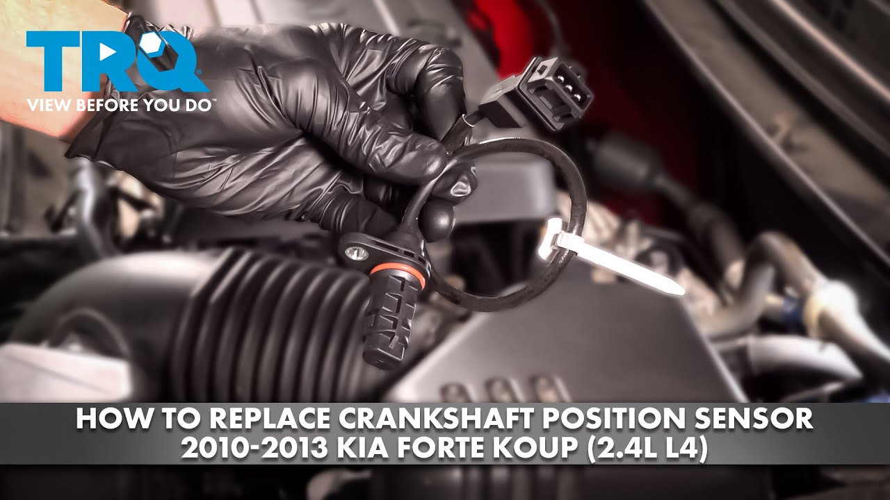 How to Replace Crankshaft Position Sensor 2010-2013 Kia Forte Koup 24L ...