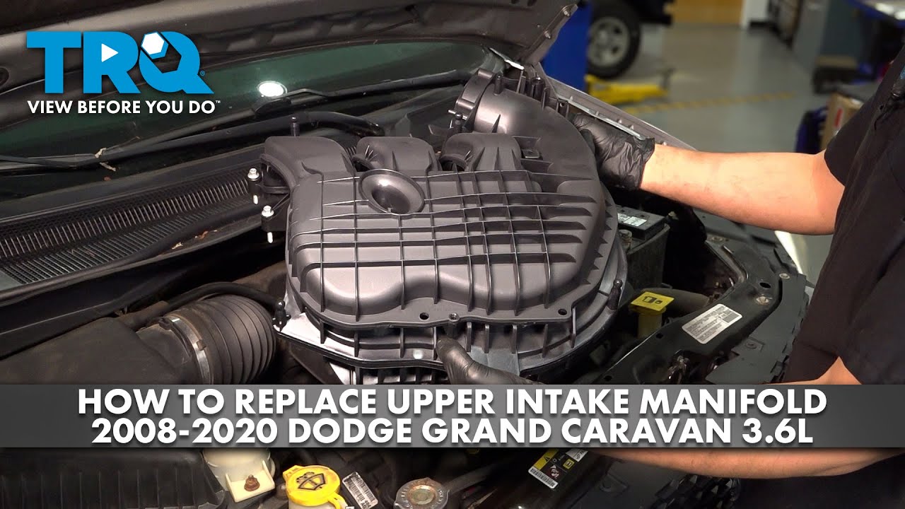 How to Replace Upper Intake Manifold 2008-2020 Dodge Grand Caravan 36L ...