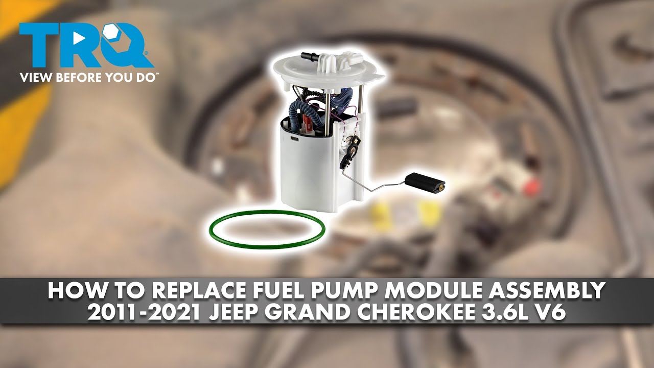 How to Replace Fuel Pump Module Assembly 2011-2021 Jeep Grand Cherokee ...