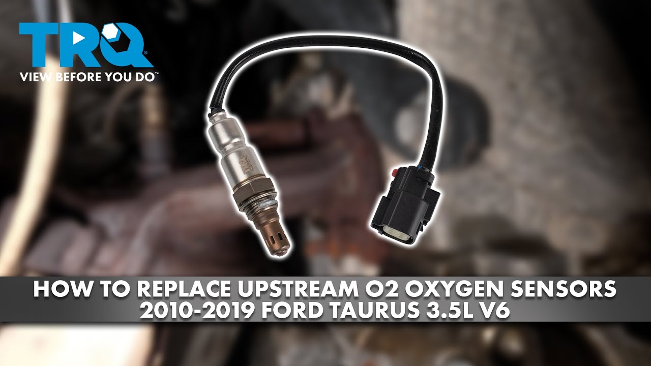 How to Replace Upstream O2 Oxygen Sensors 2010-2019 Ford Taurus 35L V6 ...