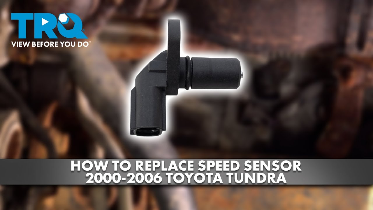 How to Replace Speed Sensor 2000-2006 Toyota Tundra | 1A Auto