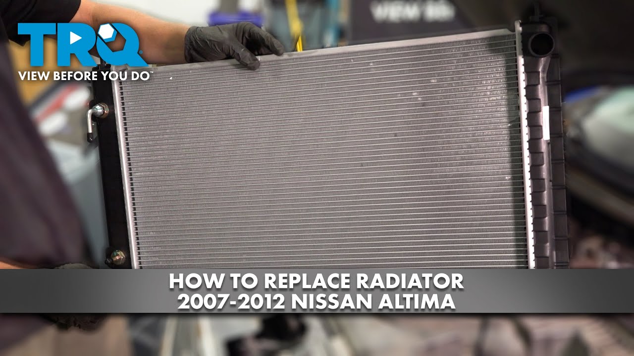How to Replace Radiator 2007-2012 Nissan Altima | 1A Auto