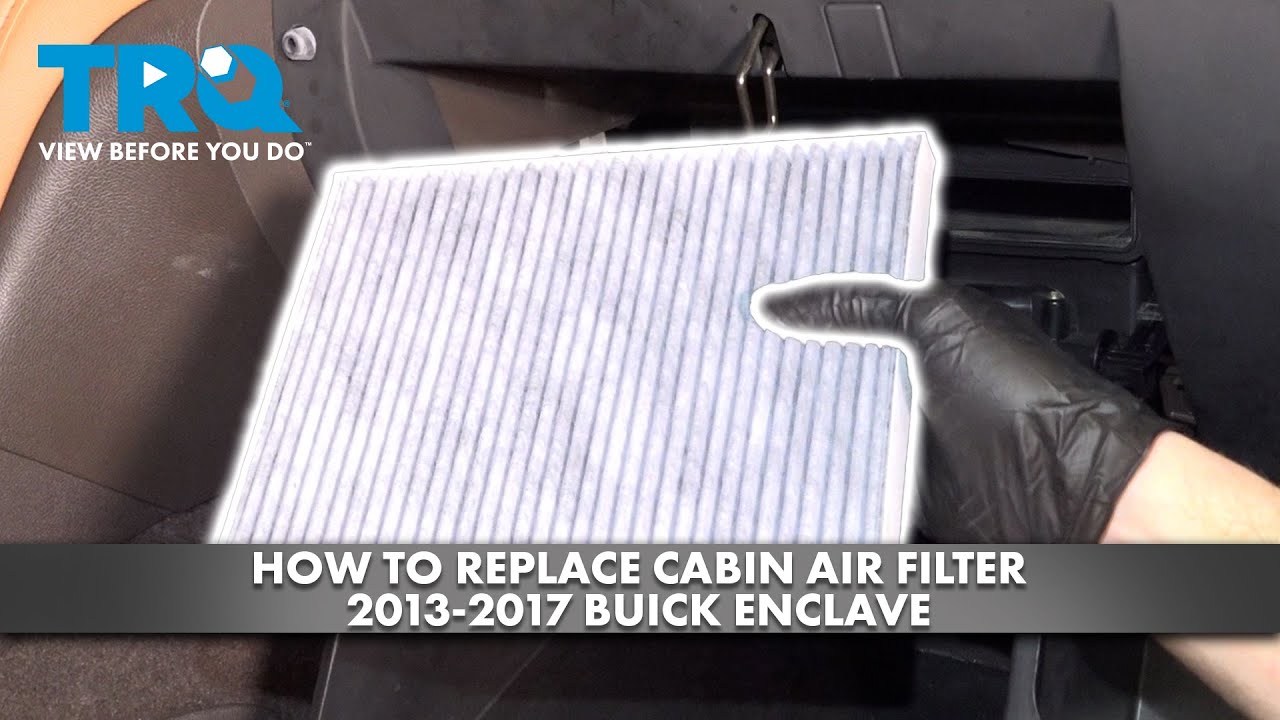 How to Replace Cabin Air Filter 2008-2017 Buick Enclave | 1A Auto