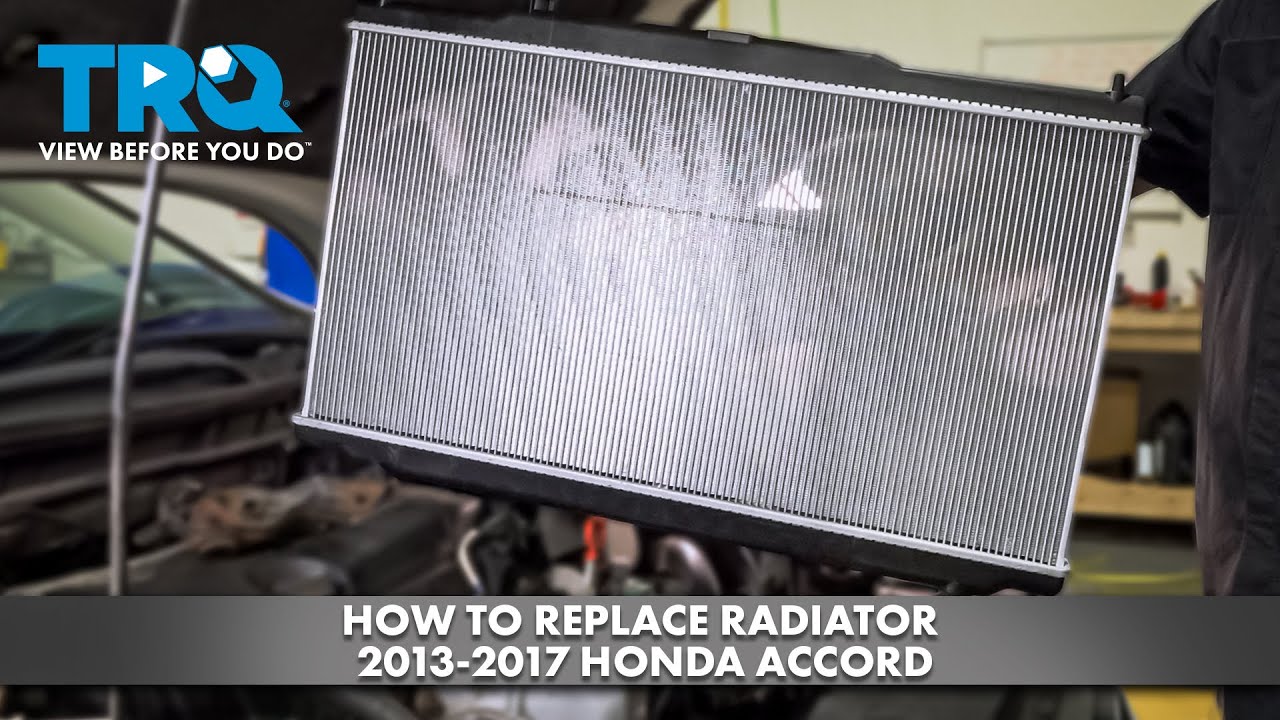 How to Replace Radiator 2013-2017 Honda Accord | 1A Auto