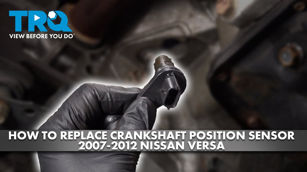 How to Replace Crankshaft Position Sensor 2007-2012 Nissan Versa | 1A Auto
