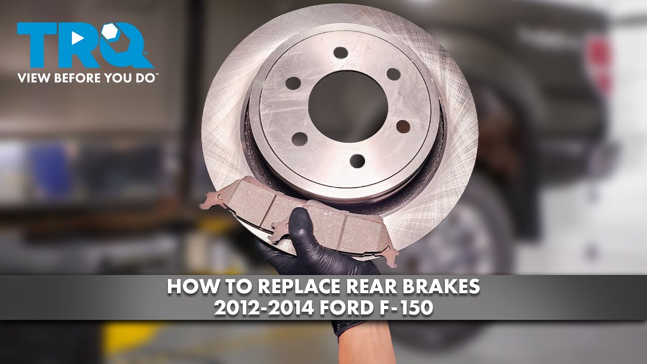 How to Replace Rear Brakes 2012-2014 Ford F-150 | 1A Auto