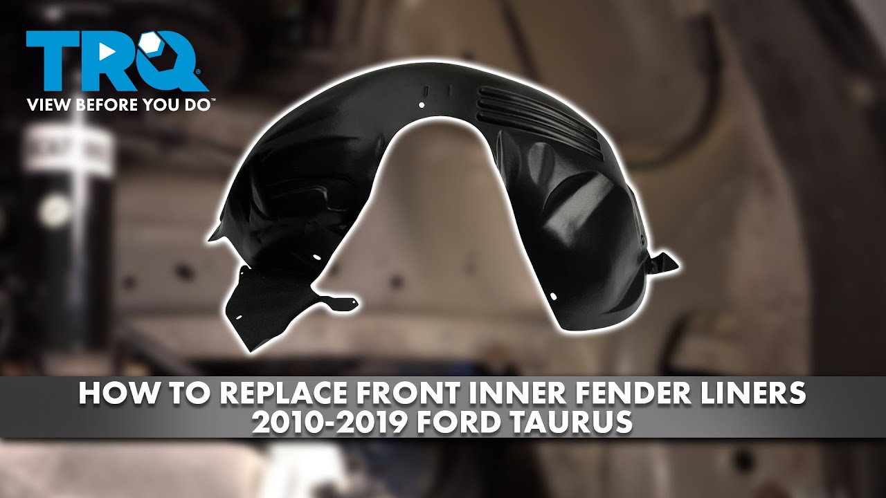How to Replace Front Inner Fender Liners 2010-2019 Ford Taurus | 1A Auto