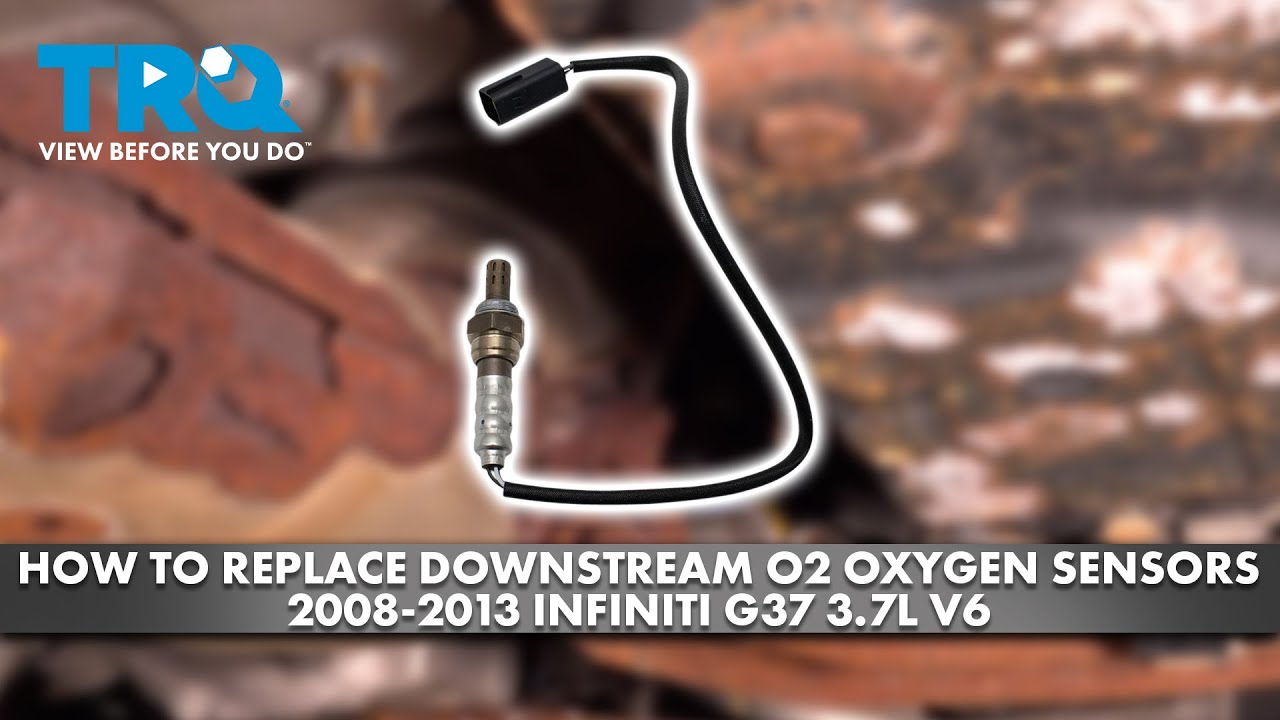 How to Replace Downstream O2 Oxygen Sensors 2008-2013 INFINITI G37 37L V6 | 1A Auto